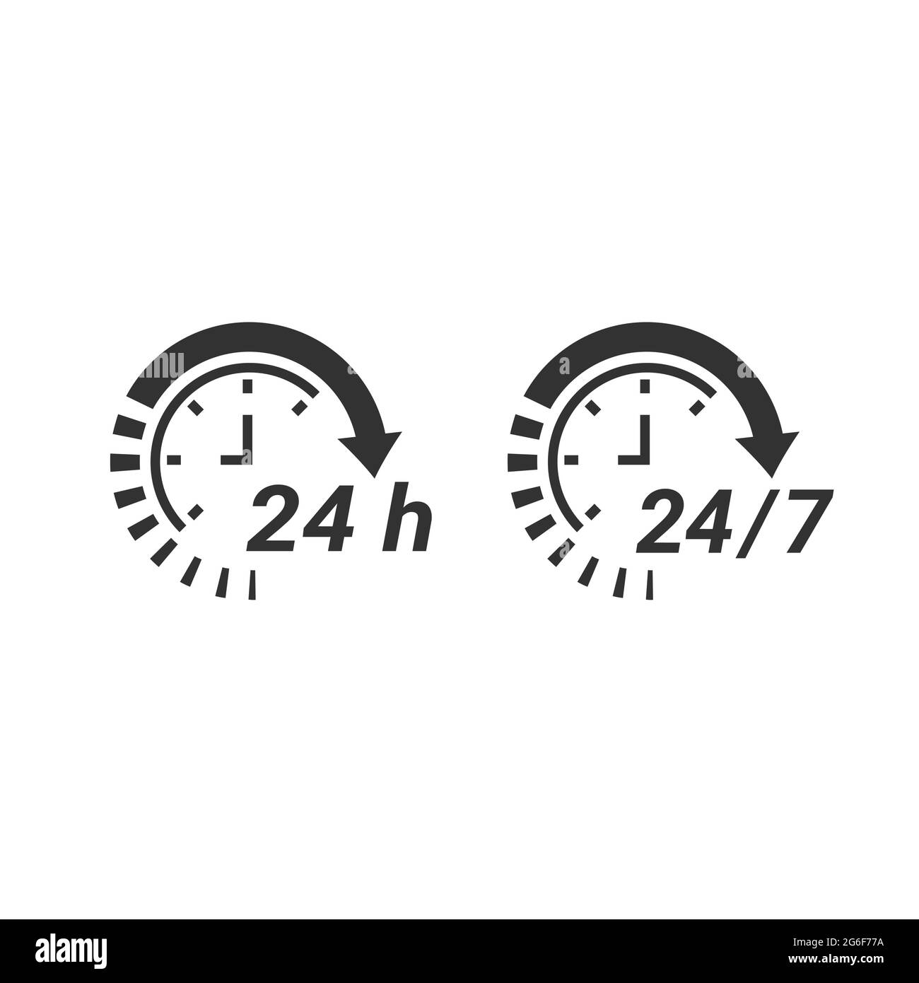 Nonstop clock Black and White Stock Photos & Images - Alamy
