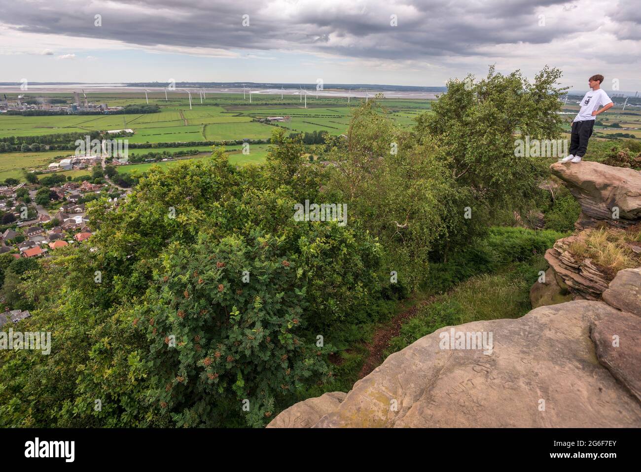 Helsby Hill View High Resolution Stock Photography and Images - Alamy