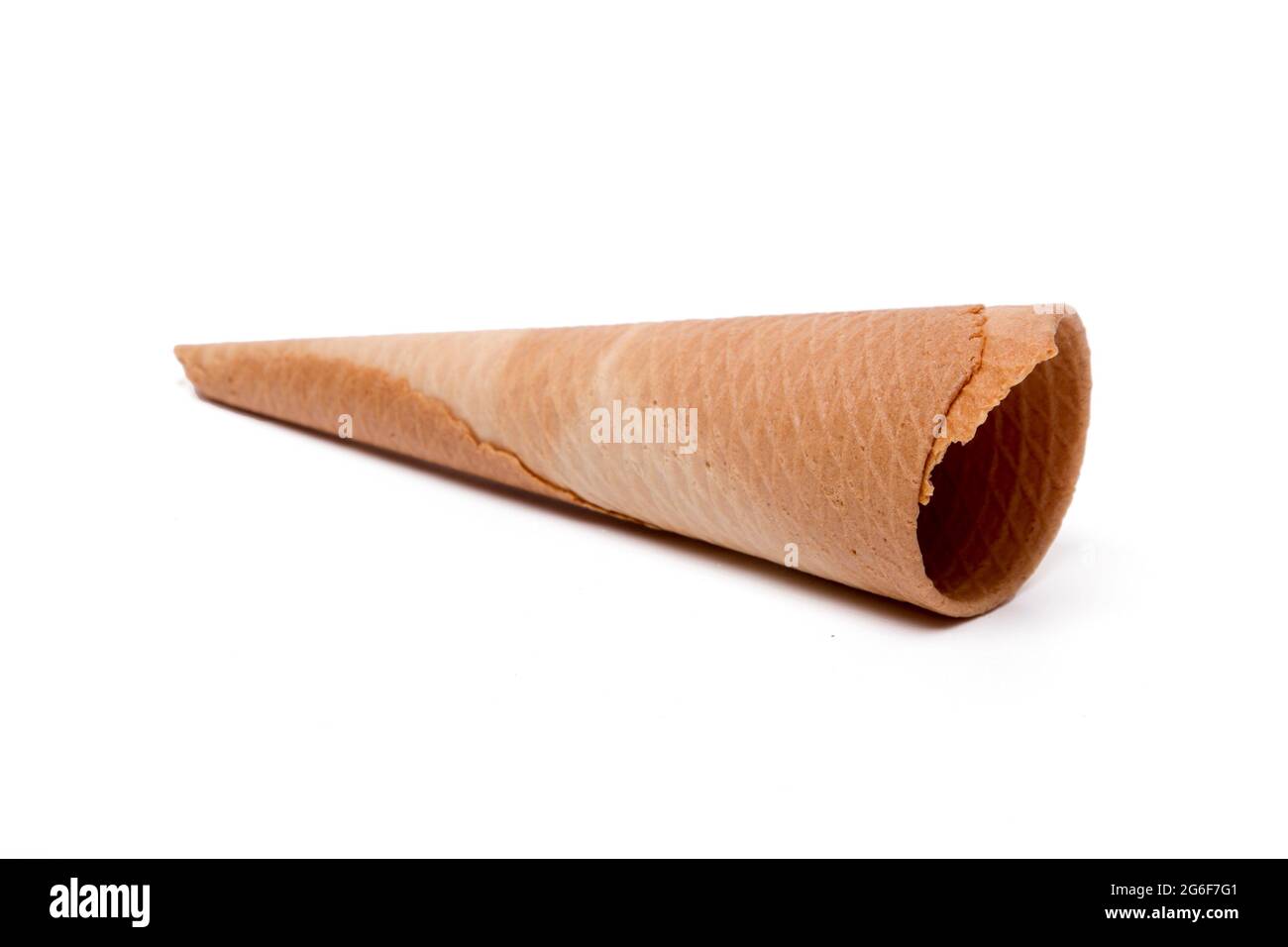 Ice cream empty cone isolated hi-res stock photography and images - Alamy