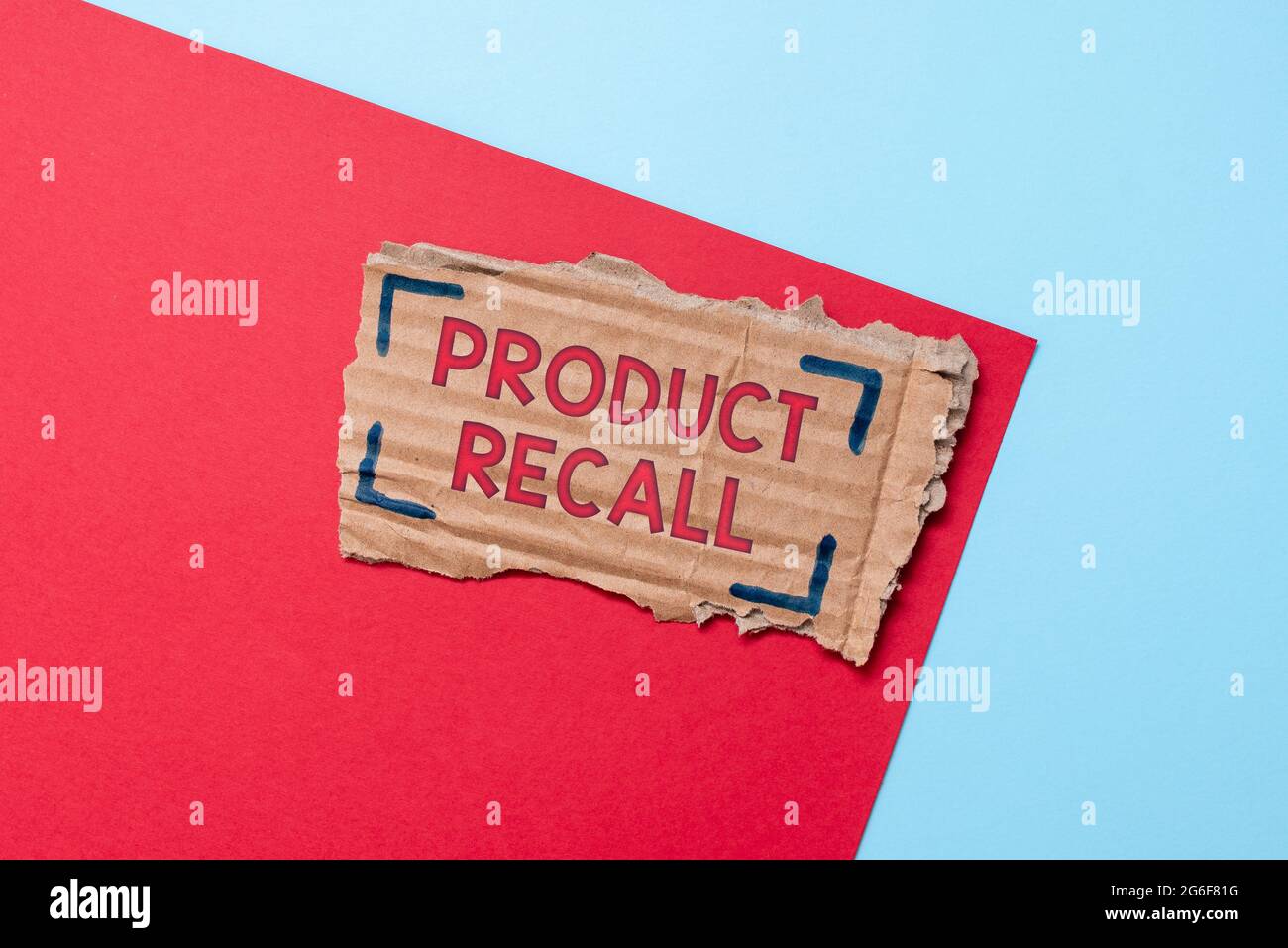 Sign displaying Product Recall. Business approach request to return the ... Sign displaying Product Recall. Business approach request to return the ...