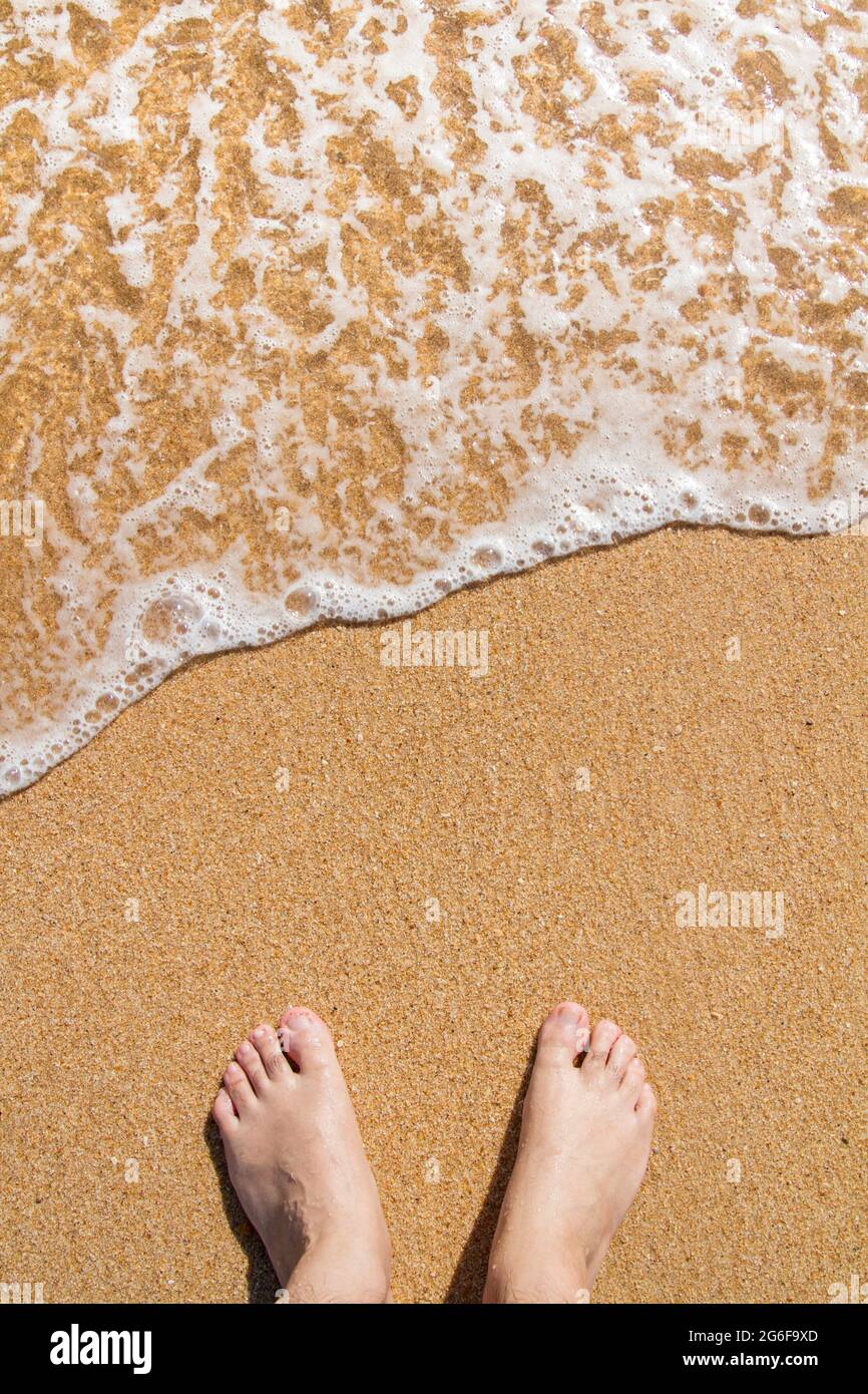 Wave foot hi-res stock photography and images - Alamy