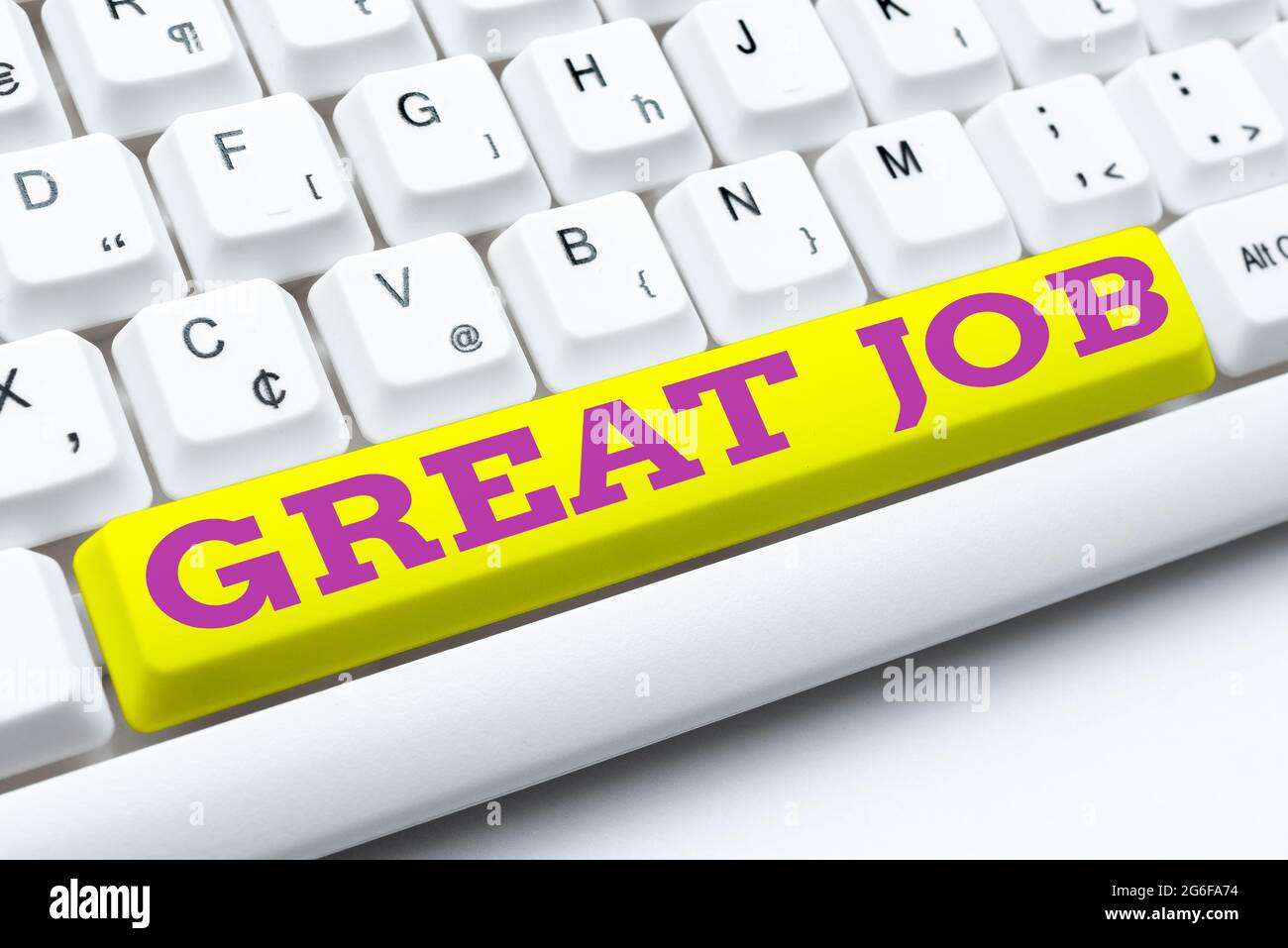 Inspiration showing sign Great Job. Business showcase used praising ...