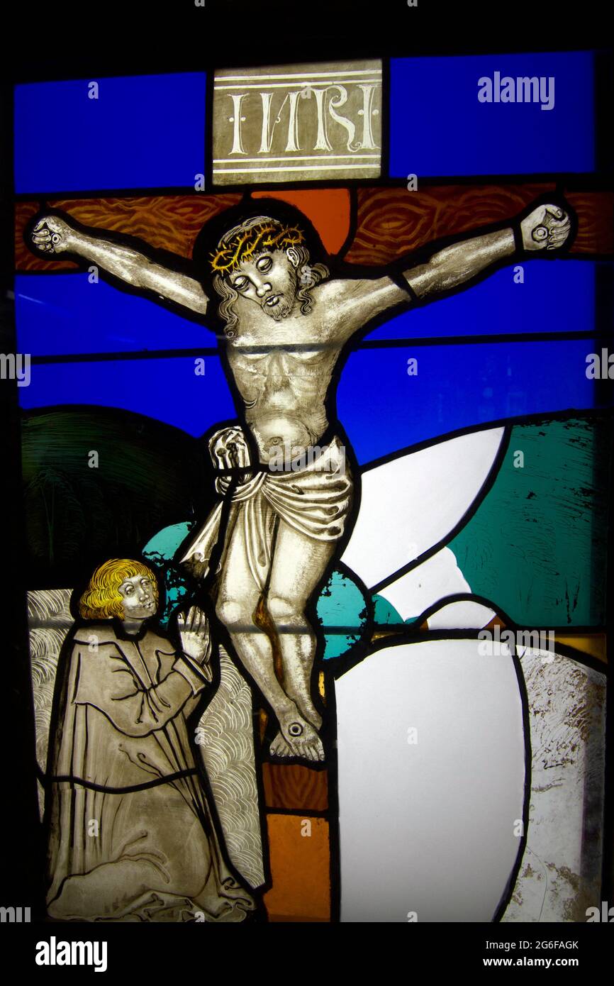 Christian glass painting hi-res stock photography and images - Alamy