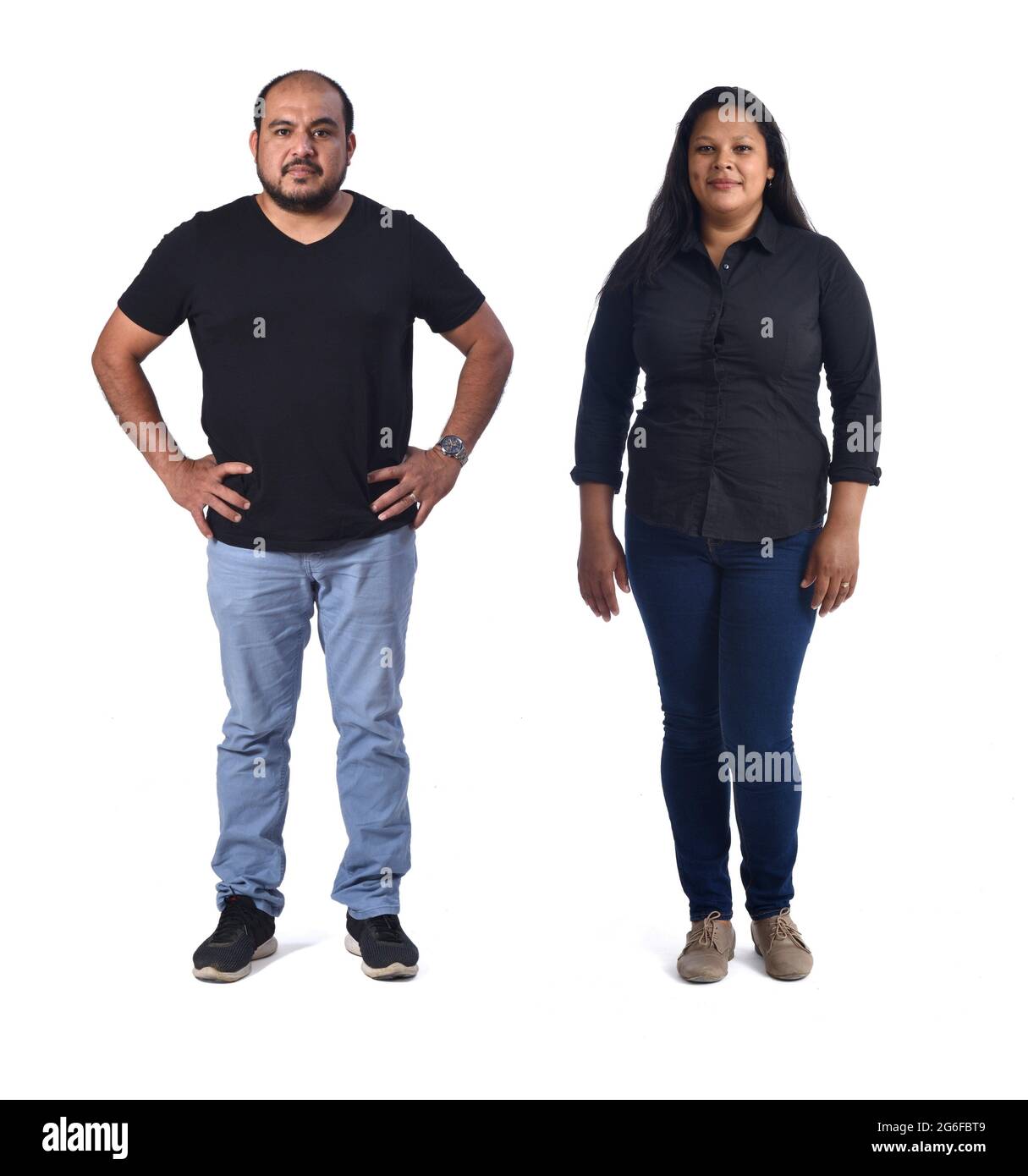 Couple white american latino woman hi-res stock photography and images ...