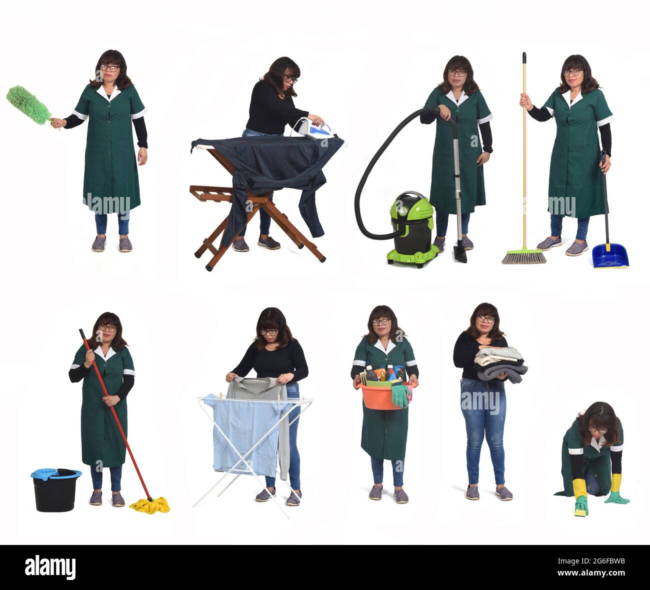 Domestic tasks Cut Out Stock Images & Pictures - Alamy