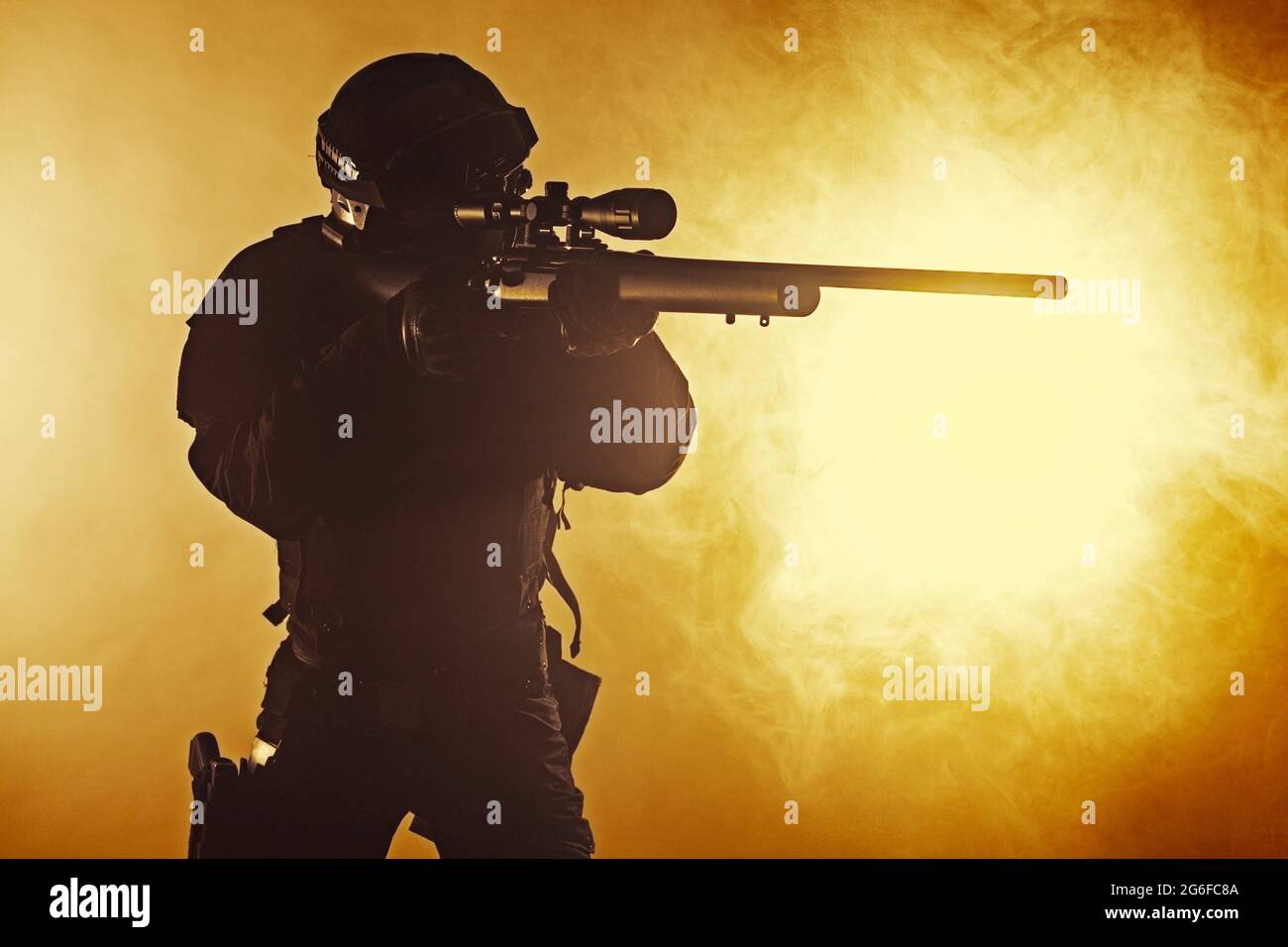 Sniper Scope Silhouette High Resolution Stock Photography and Images ...