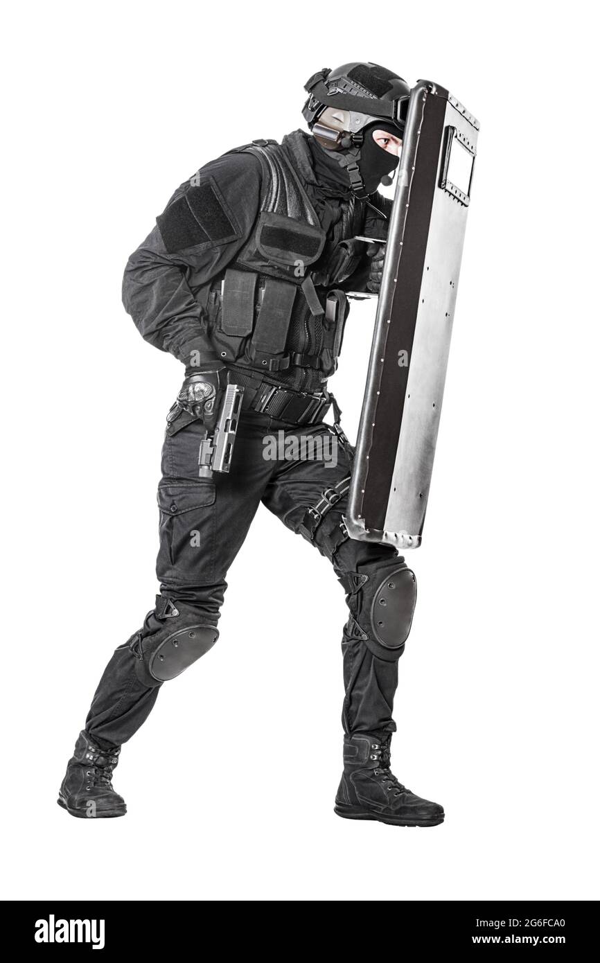 Police swat full length hi-res stock photography and images - Alamy
