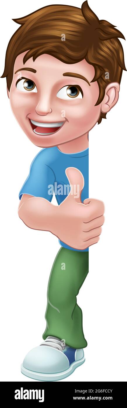 Boy holding sign Stock Vector Images - Alamy