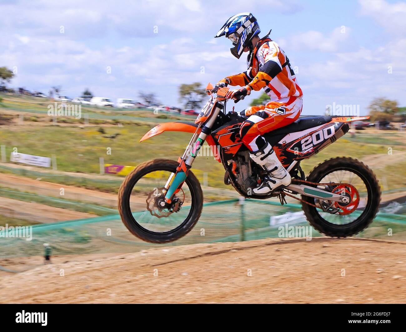 Motocross action hi-res stock photography and images - Alamy
