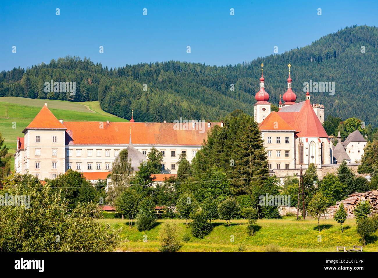 Benedictine abbey st lambrecht hi-res stock photography and images - Alamy