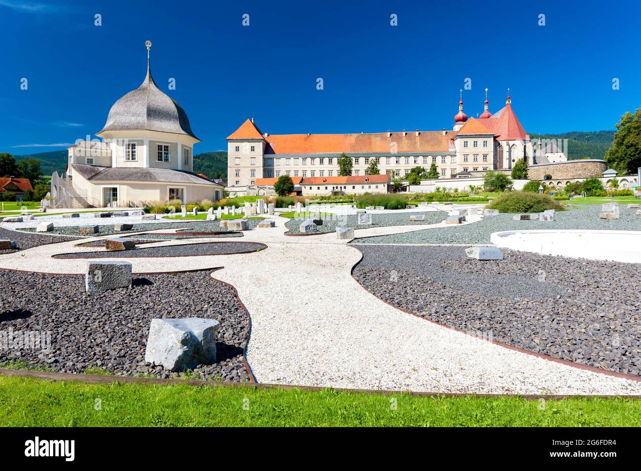 Benedictine abbey st lambrecht hi-res stock photography and images - Alamy