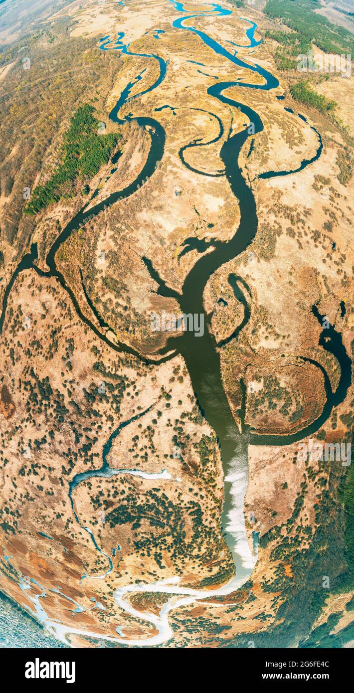 Planet Earth Birds Eye View High Resolution Stock Photography and ...