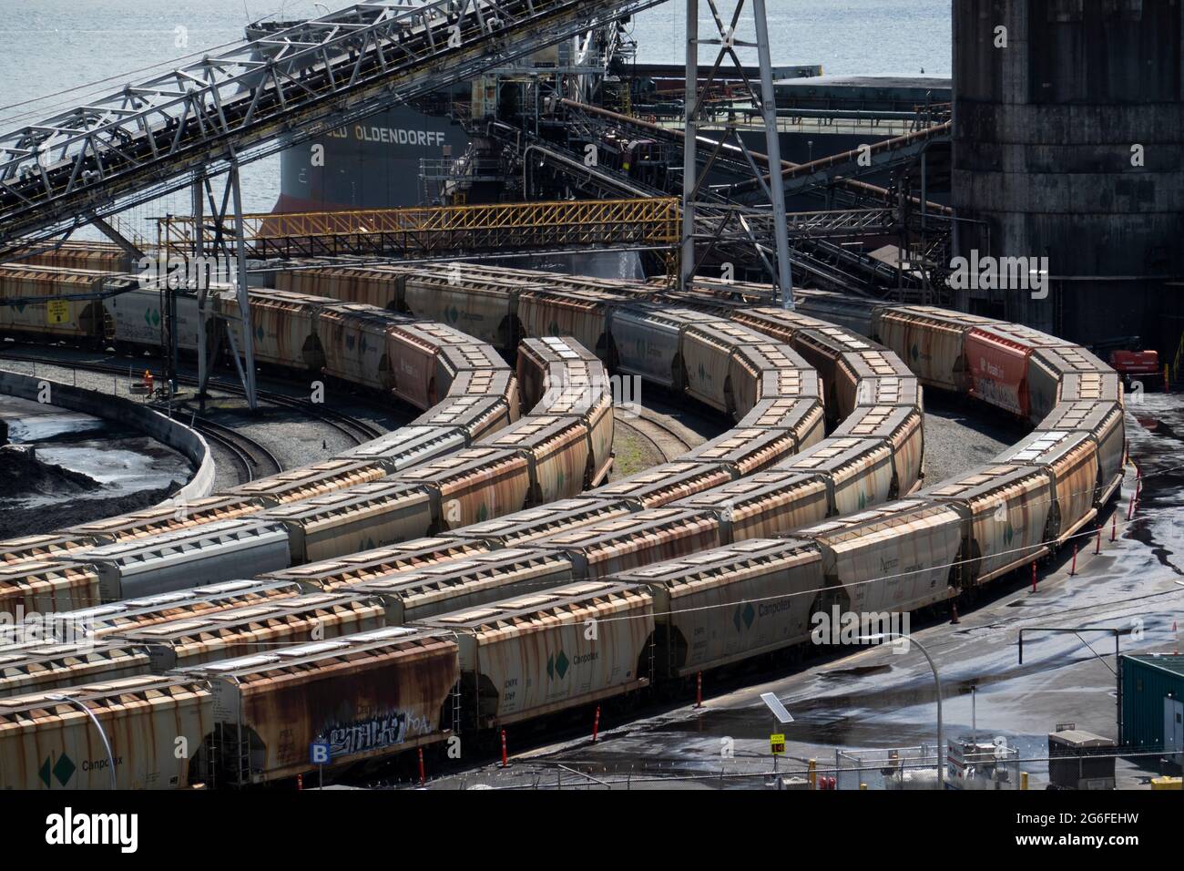 Loading Coal Train High Resolution Stock Photography and Images - Alamy