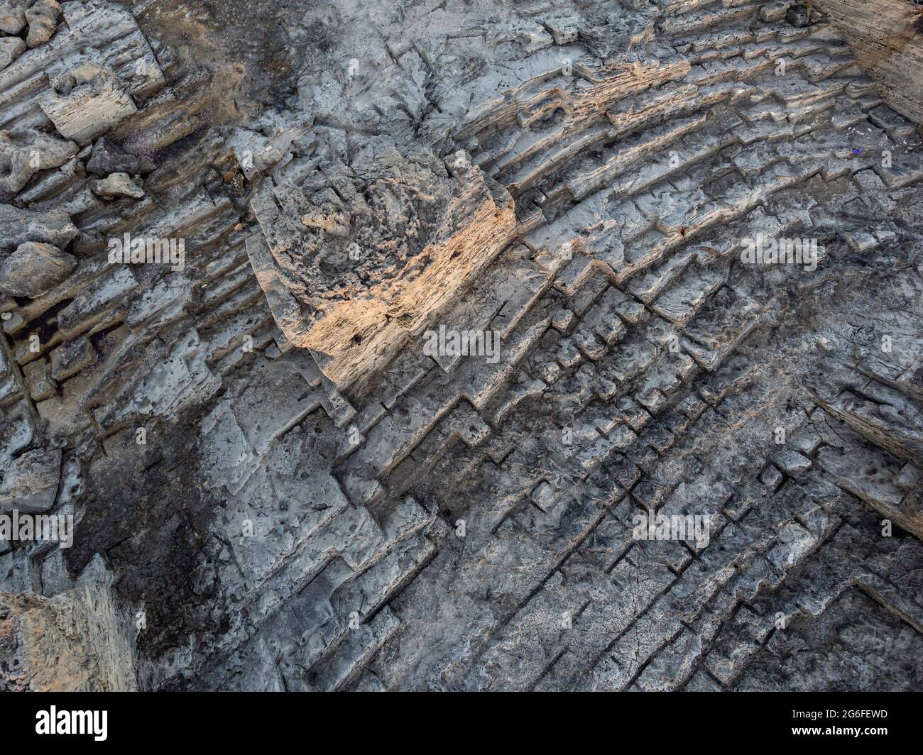 Sedimentary structure of sand hi-res stock photography and images - Alamy