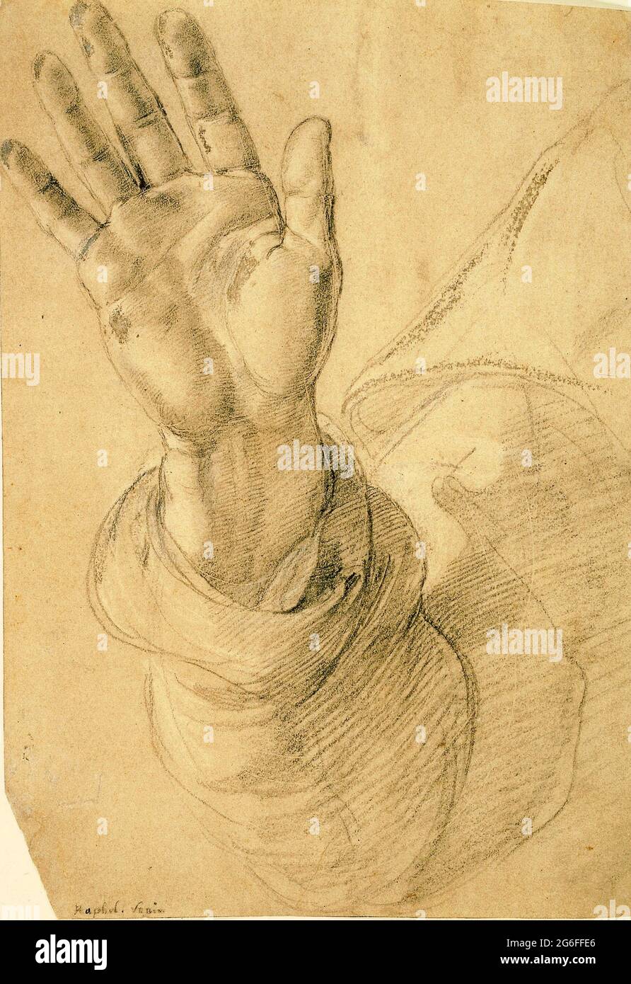 Upraised hand hi-res stock photography and images - Alamy