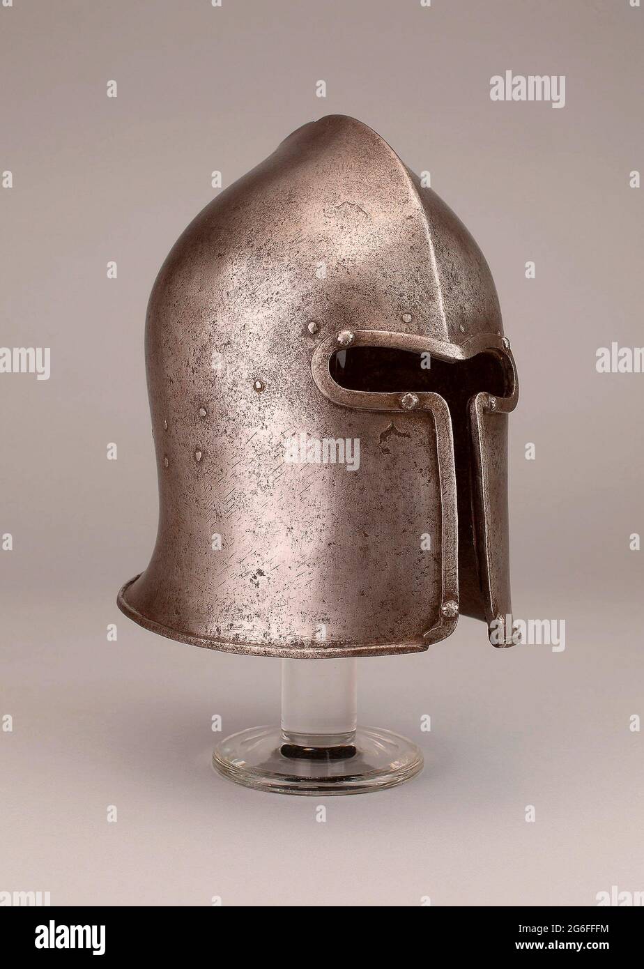 Master ZO. Sallet (Barbuta) - 1450/60 - Master Z O (Italian) Milan ...
