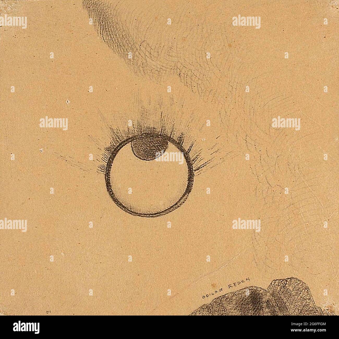 Odilon redon eye hi-res stock photography and images - Alamy