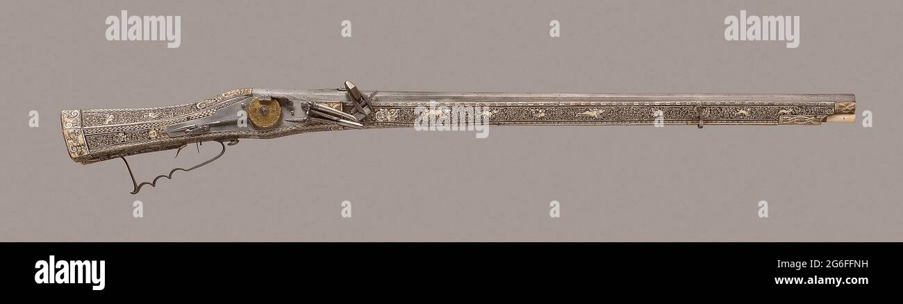 Steel gilded brass iron wood and horn hi-res stock photography and ...