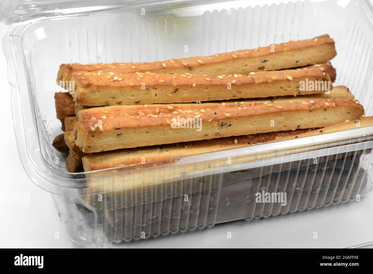 Homemade cheese sticks with cumin and sesame seeds. Bread sticks ...