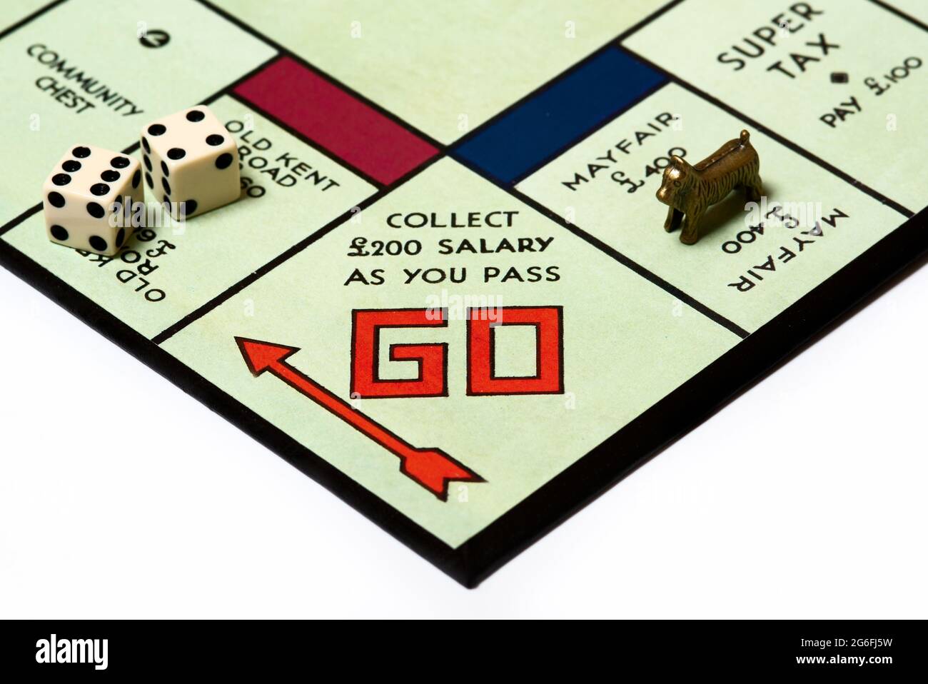 Monopoly Board Game Close Up High Resolution Stock Photography and ...