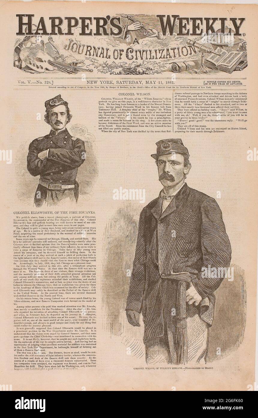 Fire zouave hi-res stock photography and images - Alamy