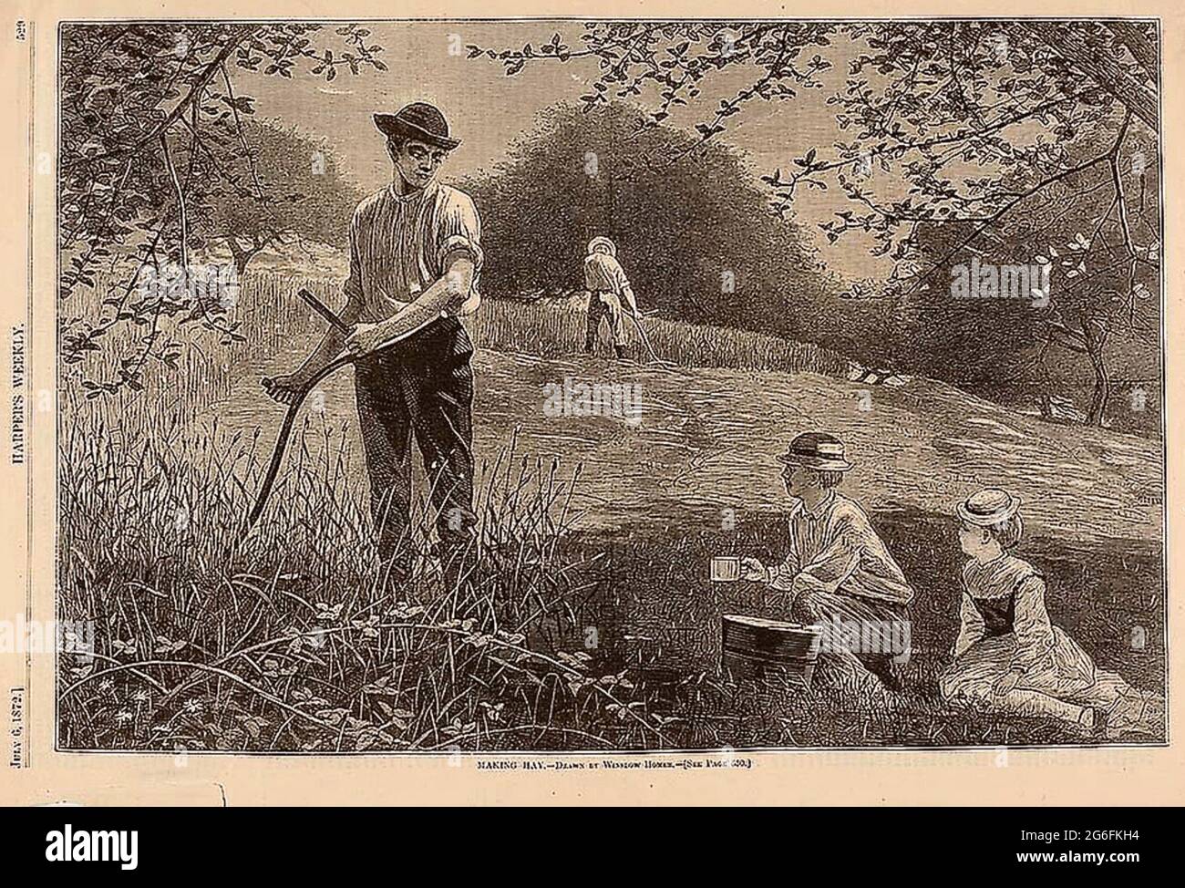 July hay hi-res stock photography and images - Alamy