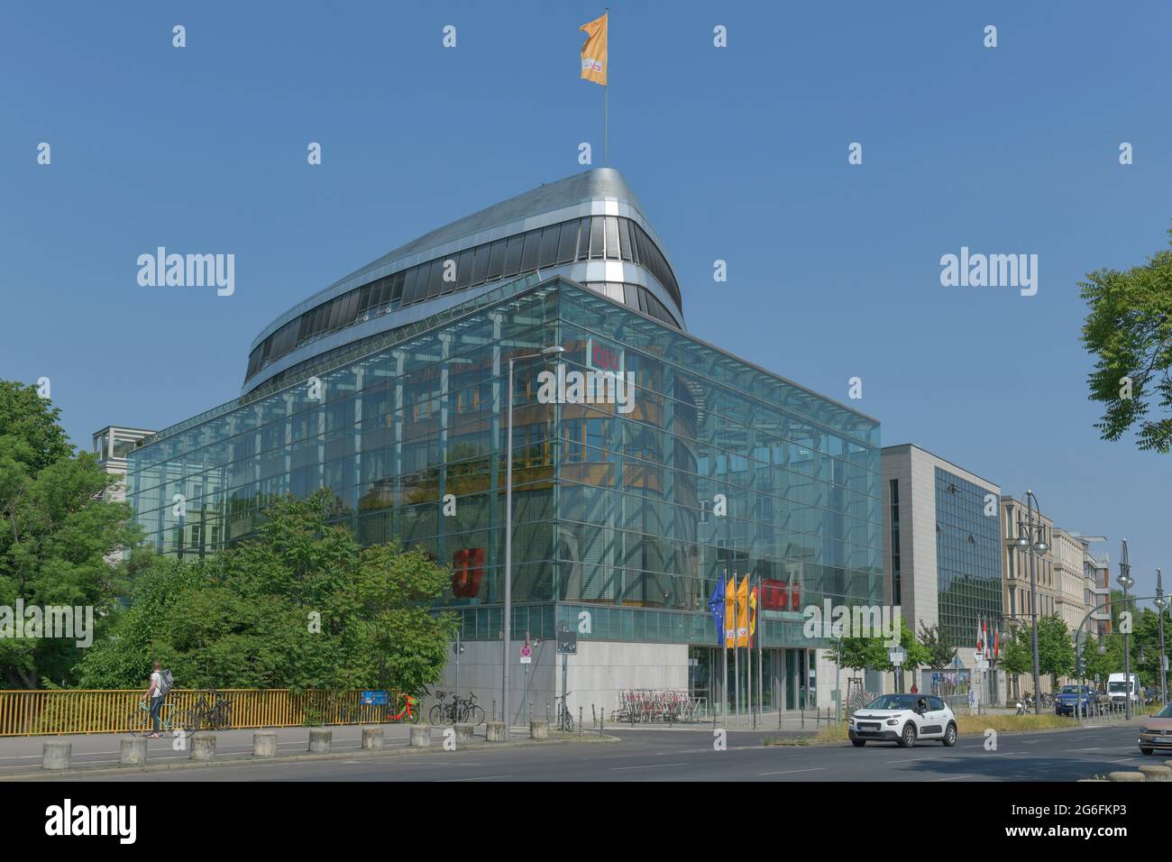 CDU Bundesparteizentrale, Klingelhöferstraße, Tiergarten, Berlin ...