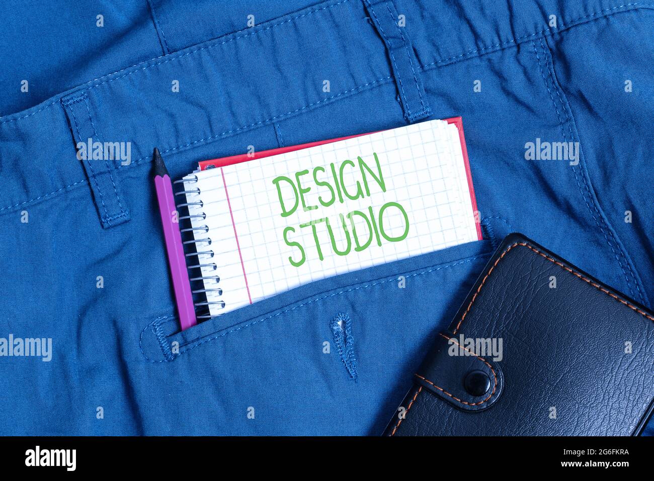 Conceptual caption Design Studio. Business concept work environment ...