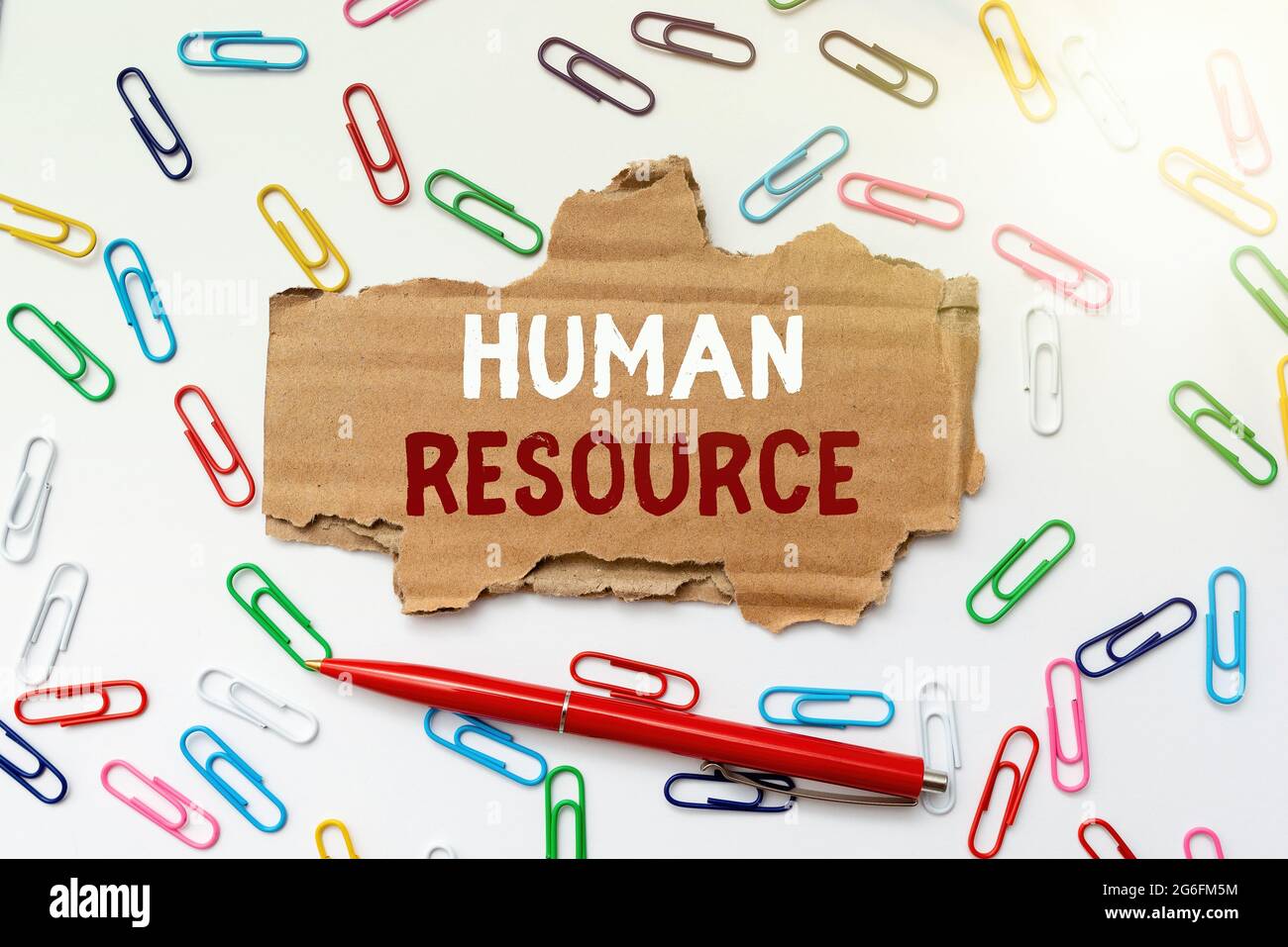 Hand writing sign Human Resource. Word for a critical department ...