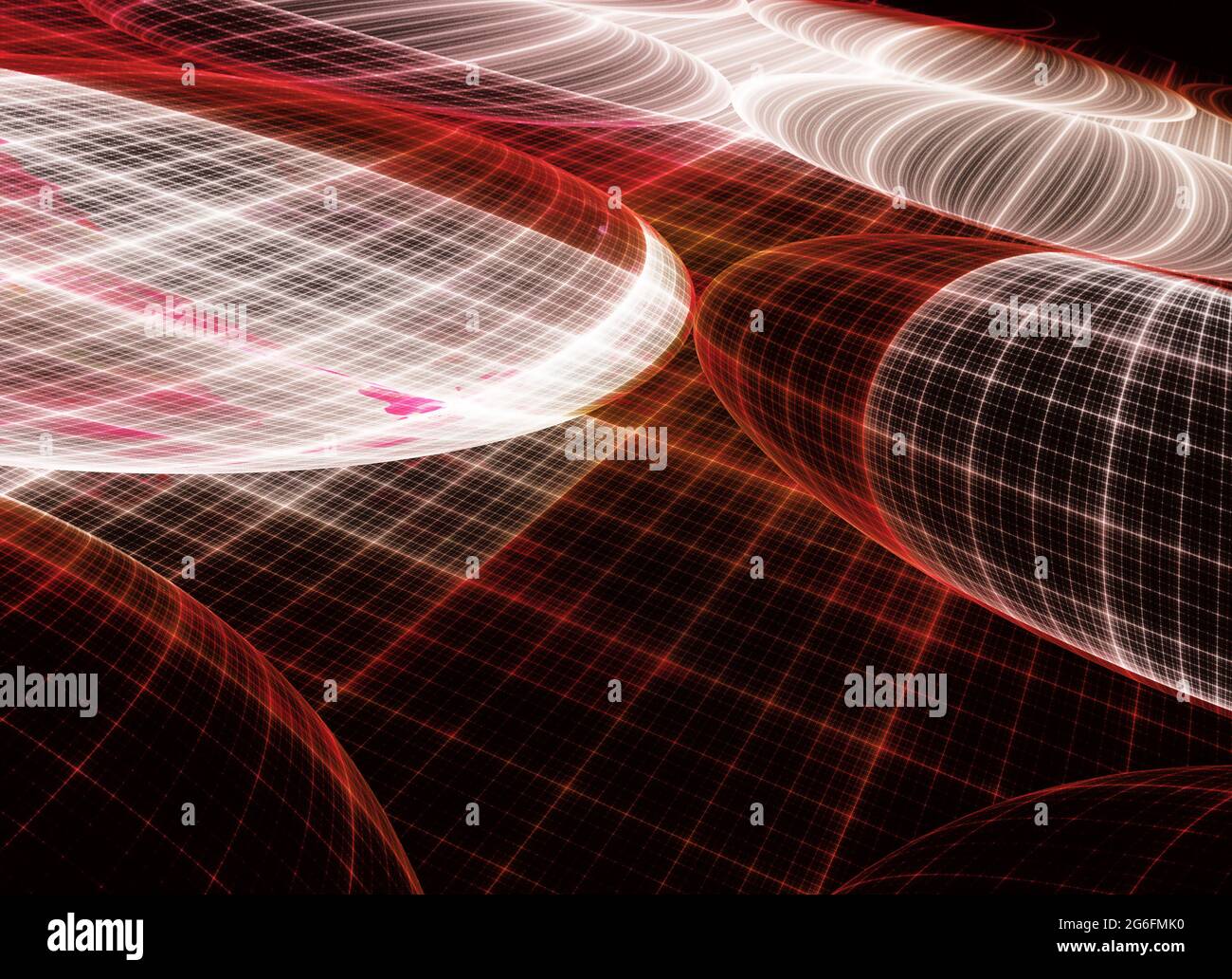 Technological textured background. Fractal graphics. Science and ...