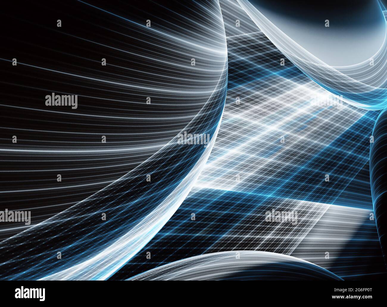 Technological textured background. Fractal graphics. Science and ...