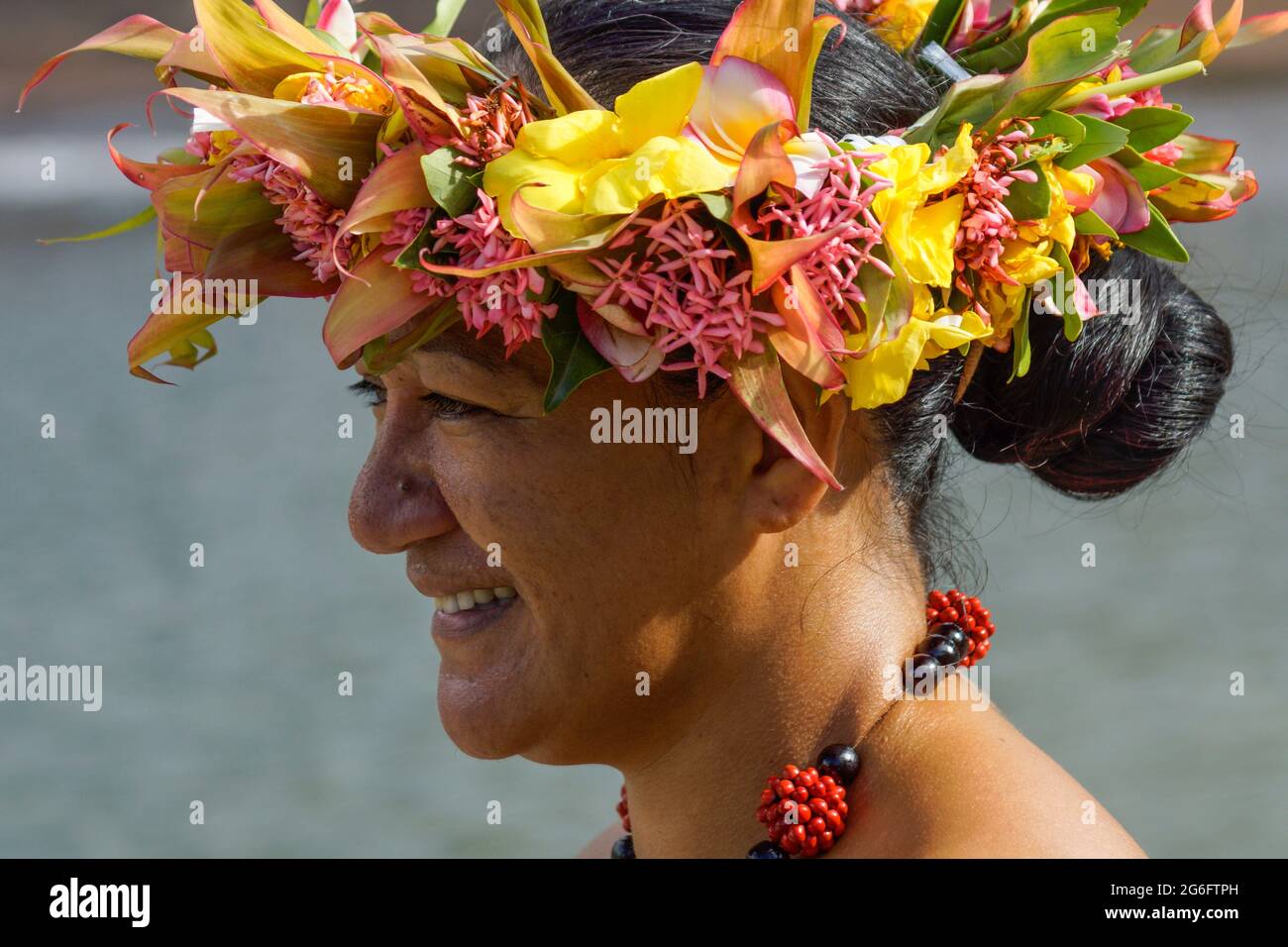 Marquesas woman hi-res stock photography and images - Alamy