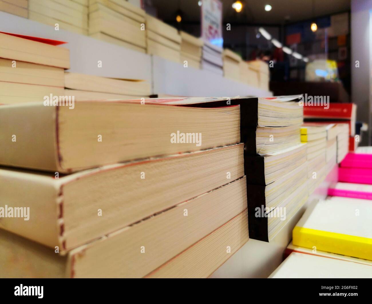 Books. Books sold in the bookstore Stock Photo - Alamy