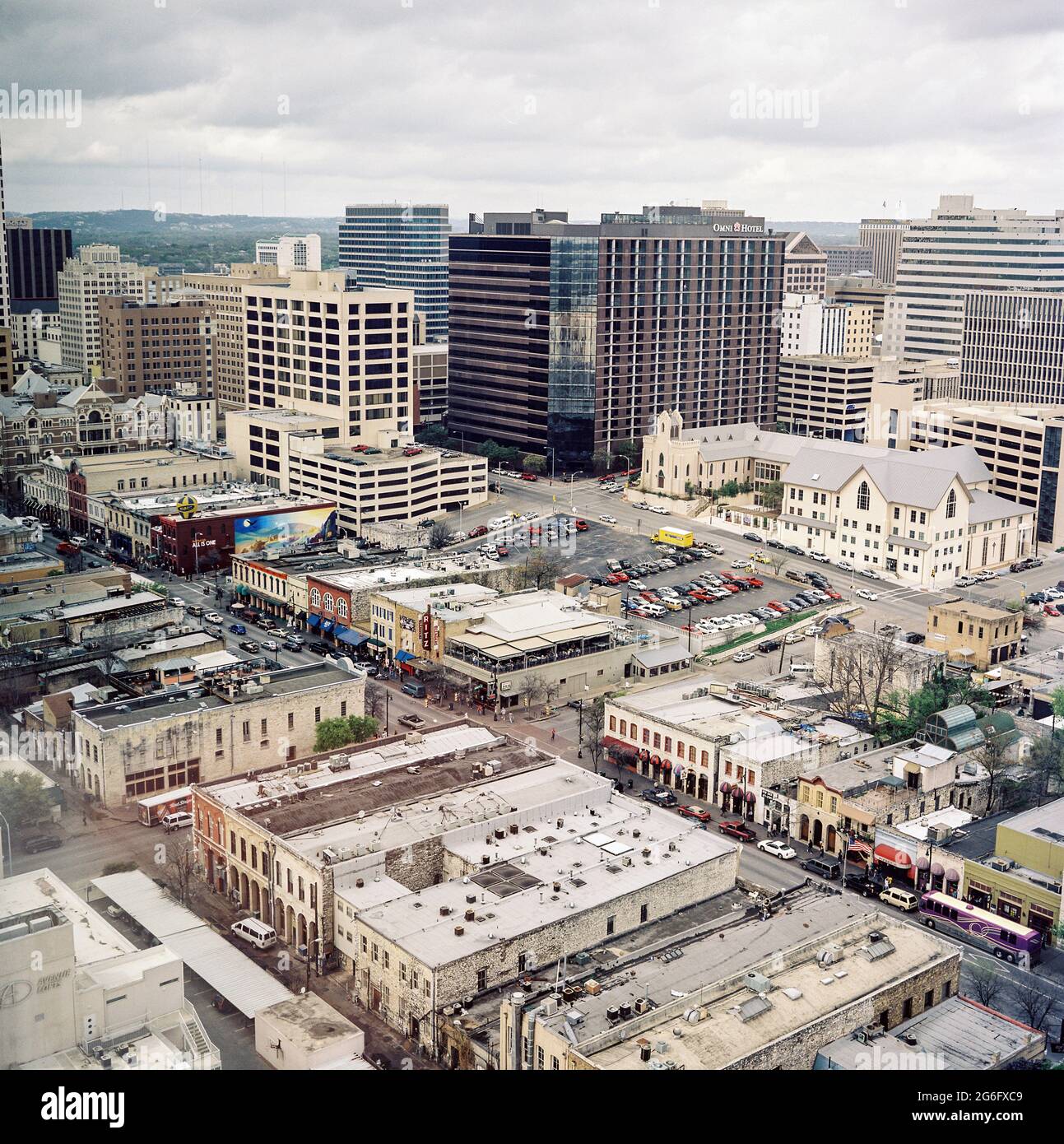 6th Street Austin Texas USA Stock Photo - Alamy