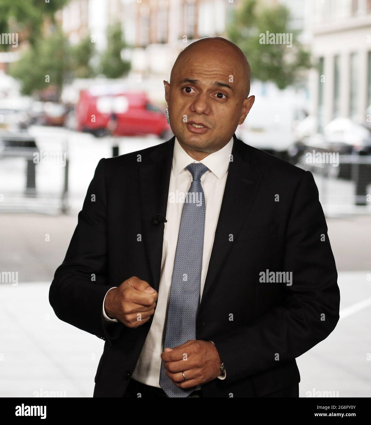 London, England, UK. 6th July, 2021. UK Secretary of State fo Health ...