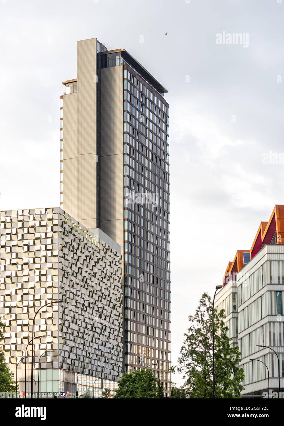 Sheffield City Centre Skyline buildings The Cheesegrater, The Gate, St ...