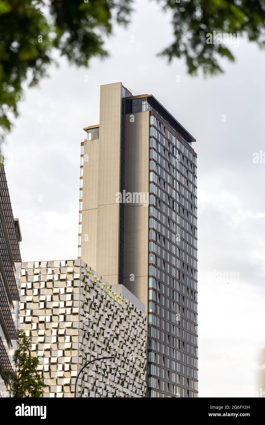 Sheffield City Centre Skyline buildings The Cheesegrater, The Gate, St ...