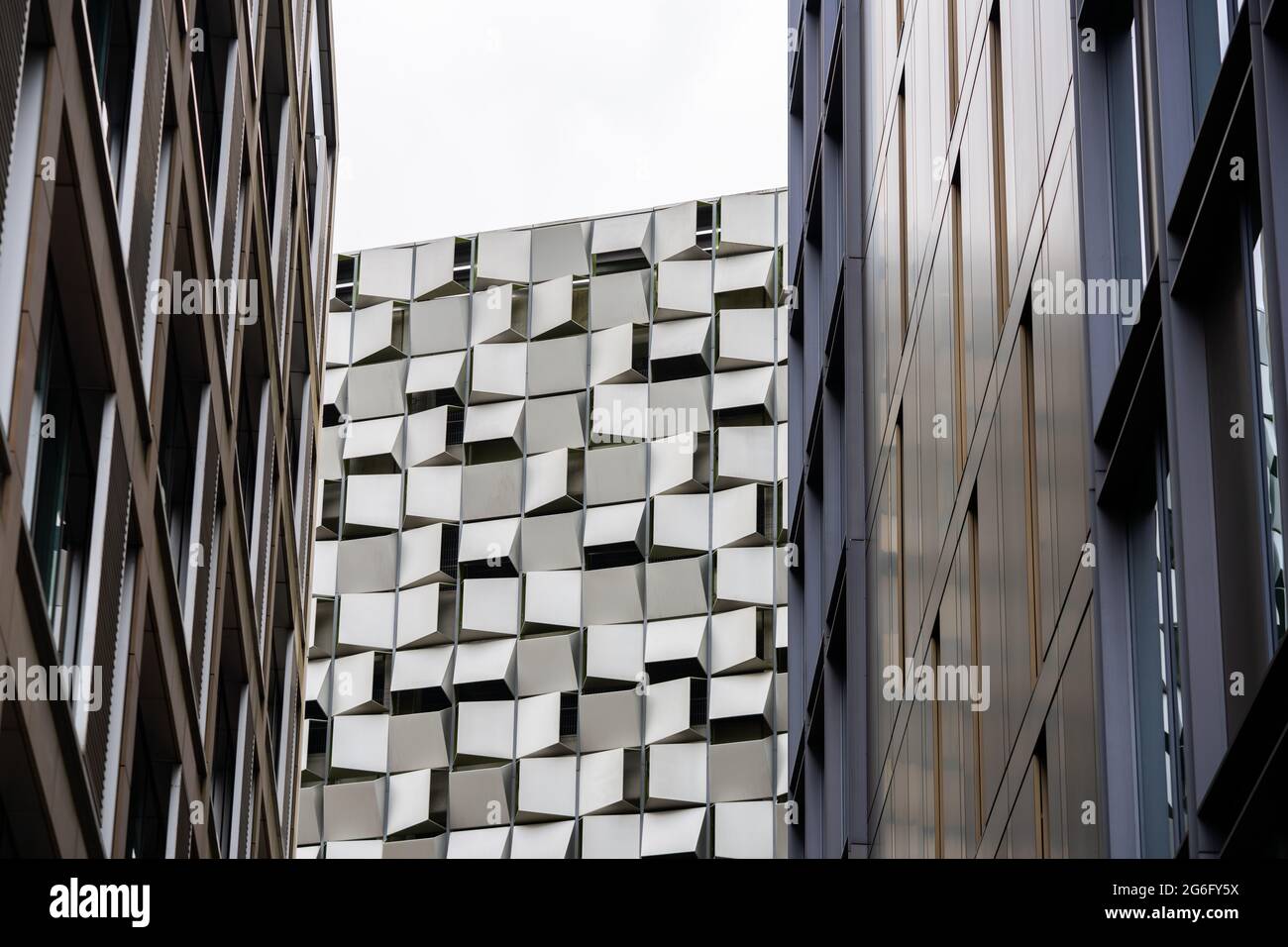 Sheffield City Centre Skyline buildings The Cheesegrater, The Gate, St ...