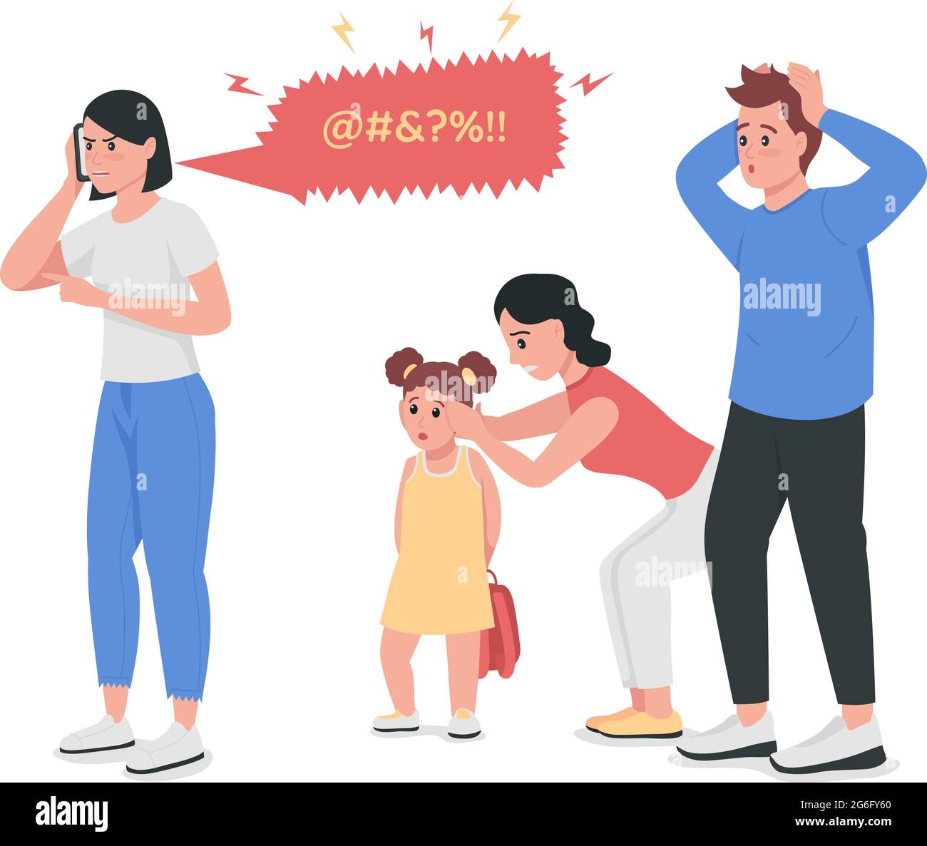 Animation silhouette man arguing caucasian hi-res stock photography and ...