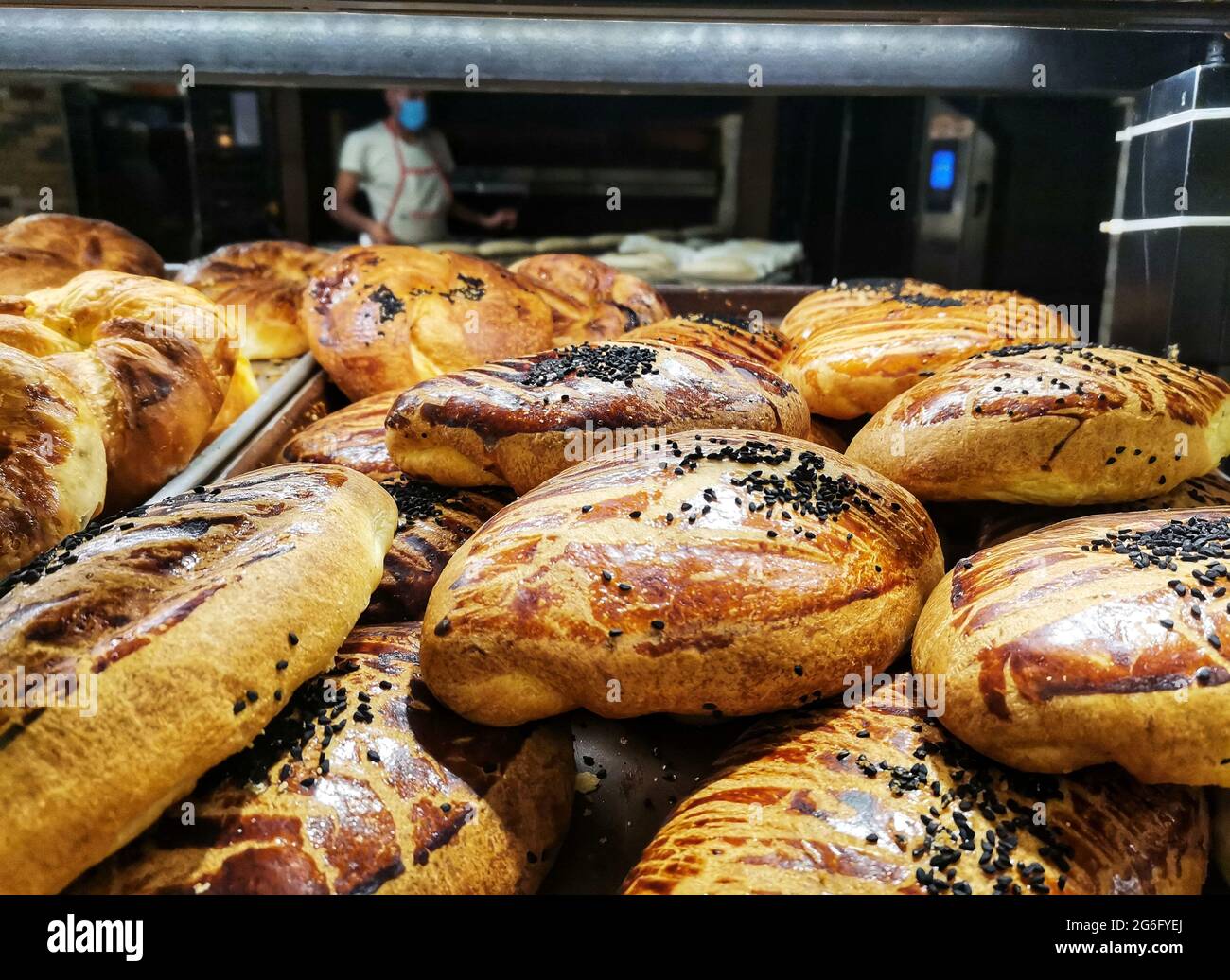 Pastry. Oven-baked pastry Stock Photo - Alamy
