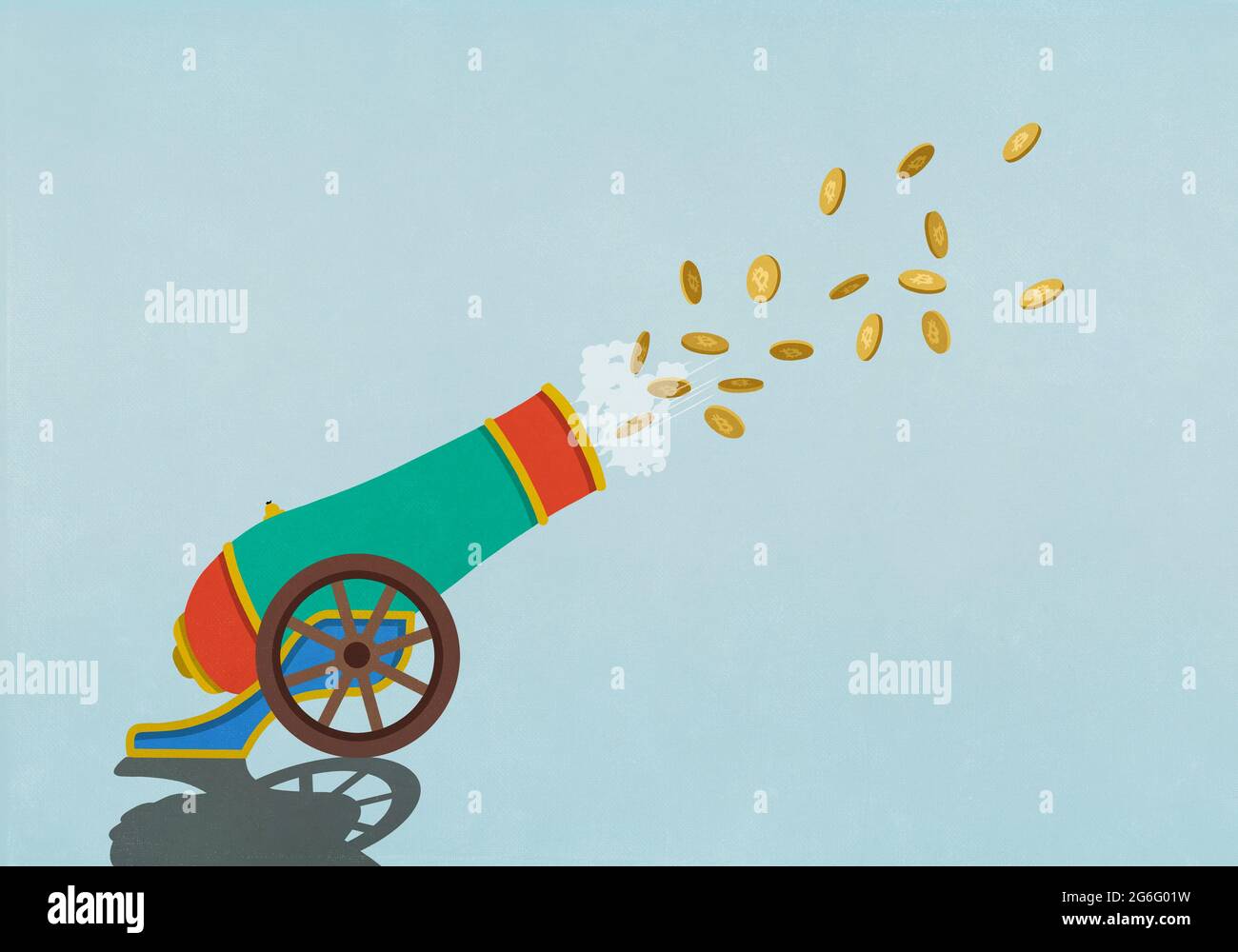 Exploding cannon hi-res stock photography and images - Alamy