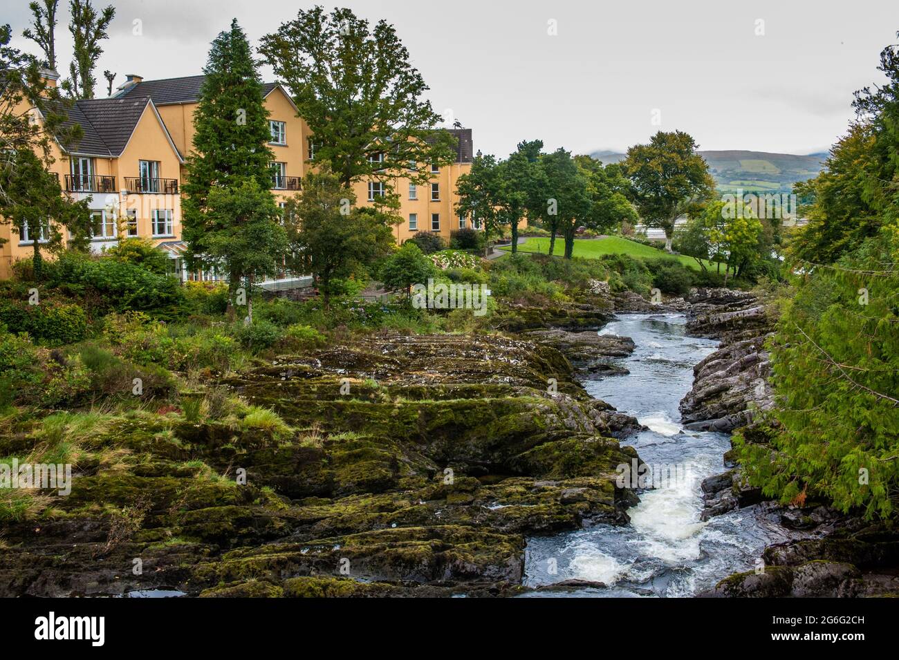 Sheen Falls Hotel, Kenmare, Kerry, Ireland Stock Photo - Alamy