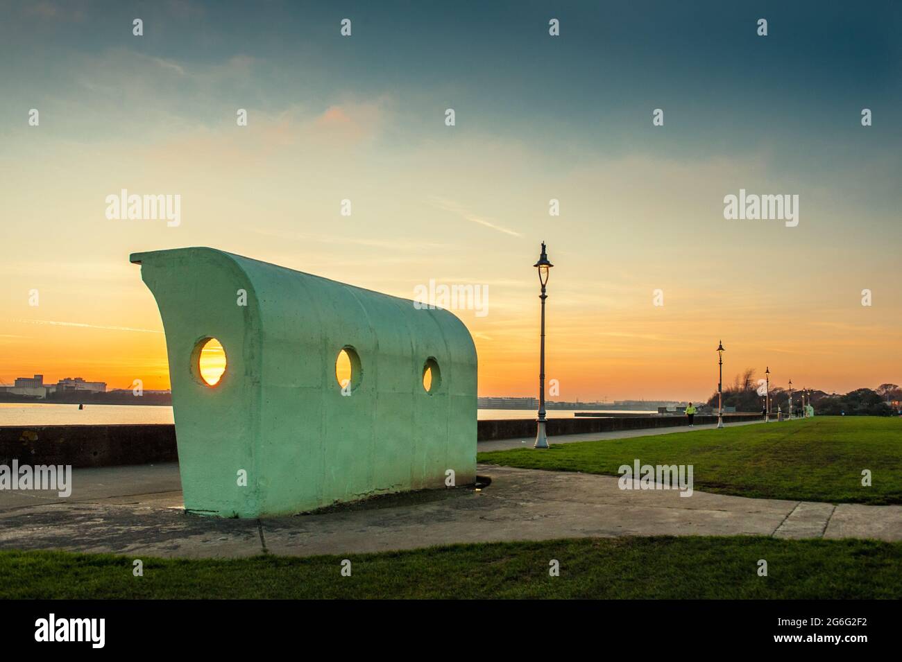 Clontarf promenade, Dublin, Ireland Stock Photo - Alamy