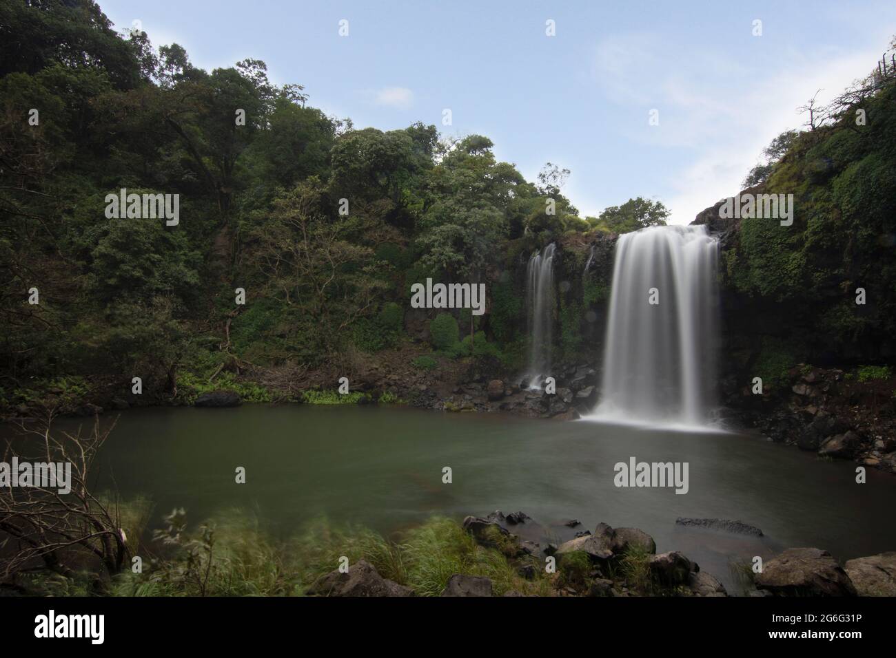 Thoseghar waterfalls a scenic spot in Satara, Maharashtra, India Stock ...