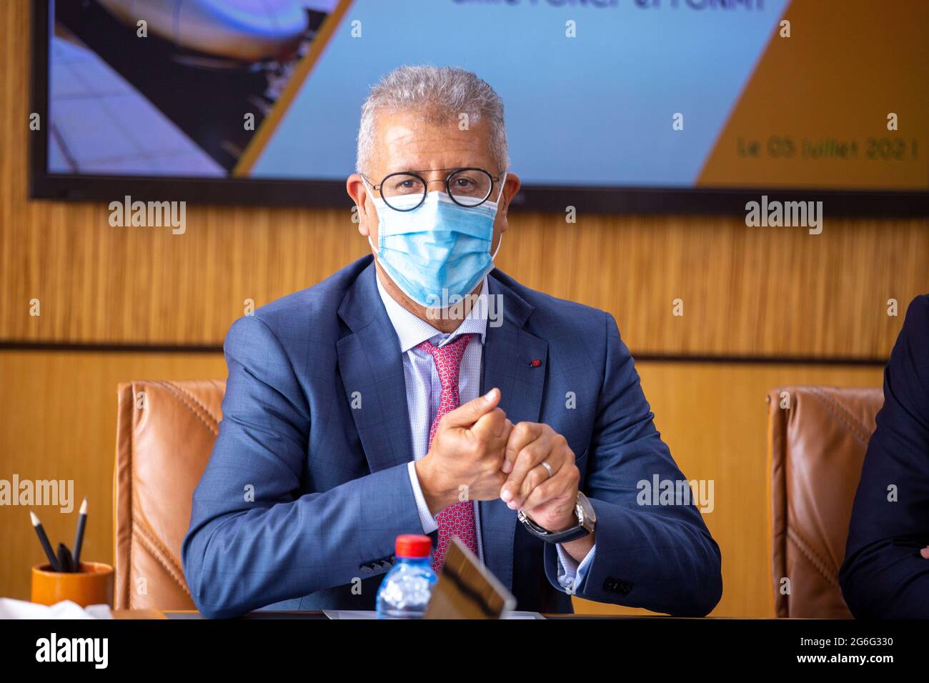 Mohamed Rabie Khlie, directeur de l’ONCF Stock Photo - Alamy