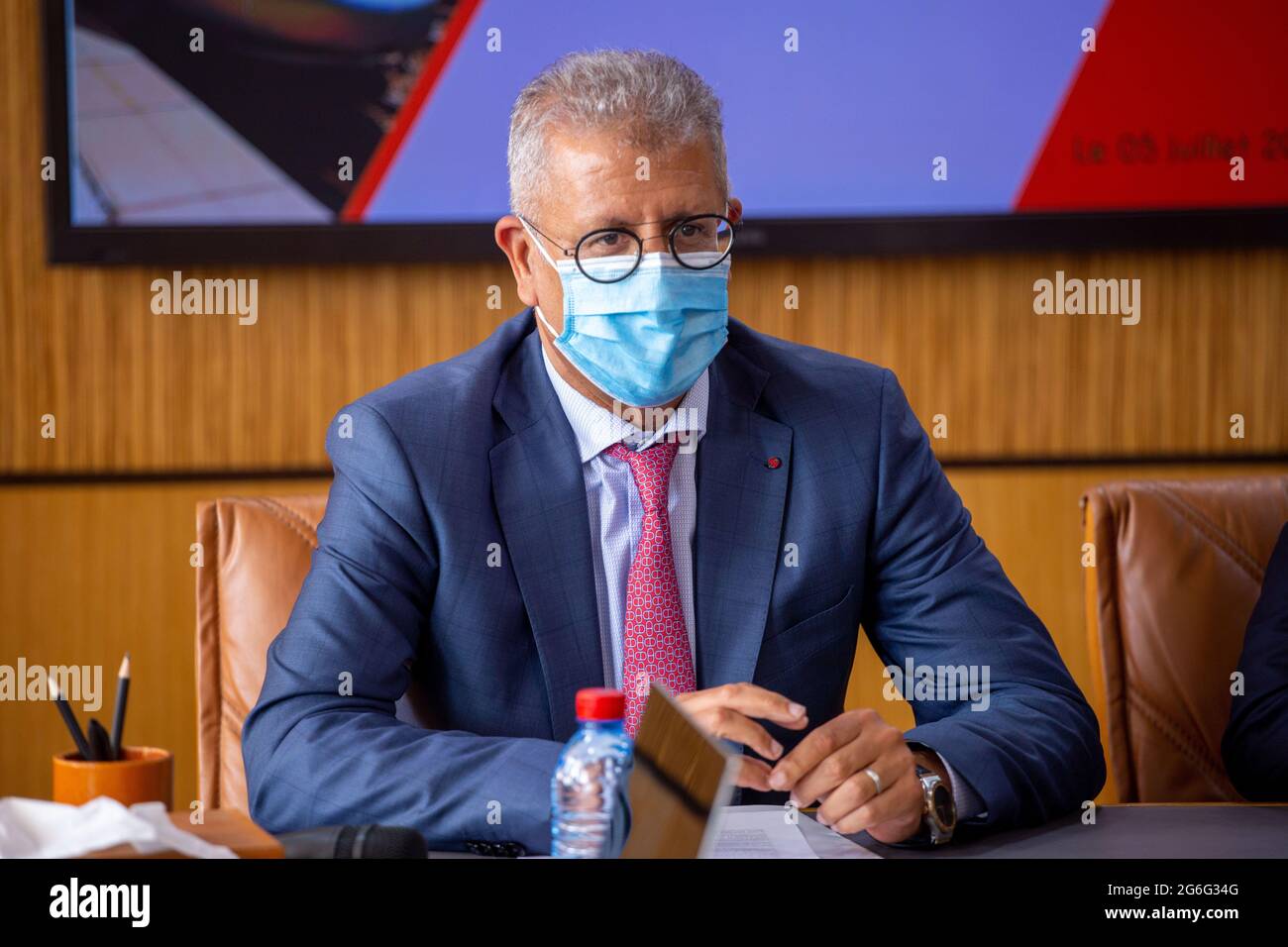 Mohamed Rabie Khlie, directeur de l’ONCF Stock Photo - Alamy