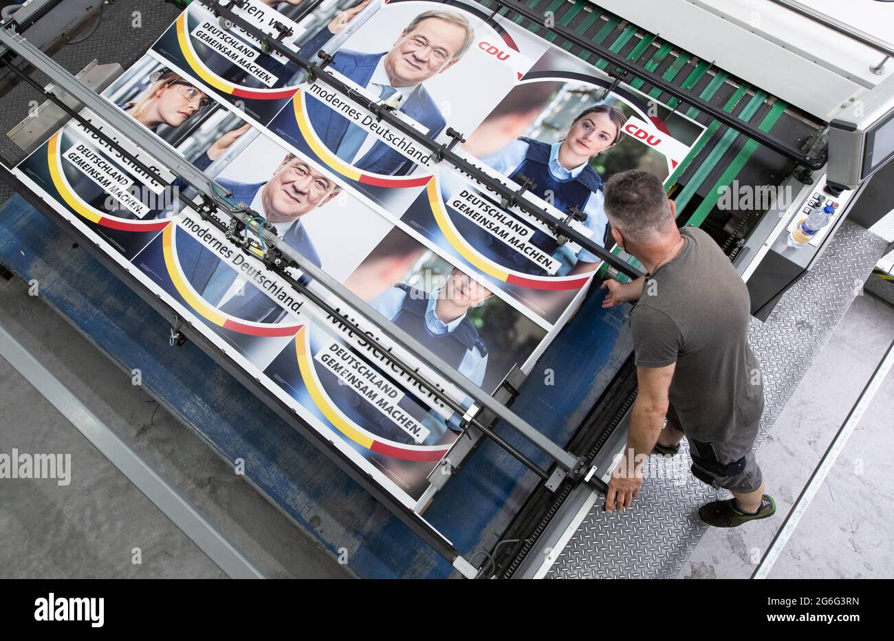 German election posters 2021 hi-res stock photography and images - Alamy