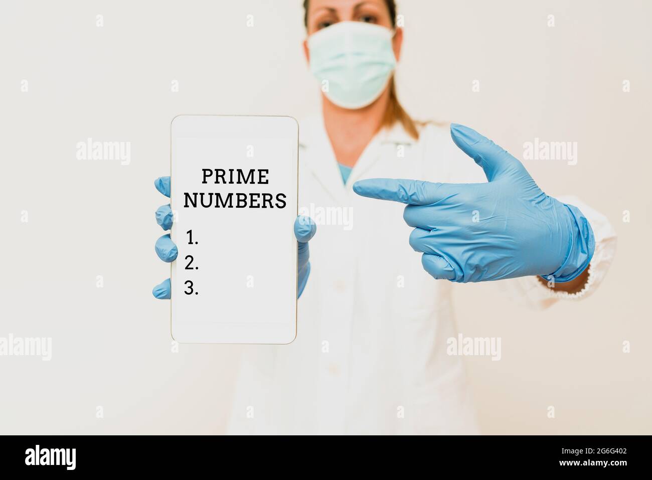 Conceptual caption Prime Numbers. Business approach a positive integer ...