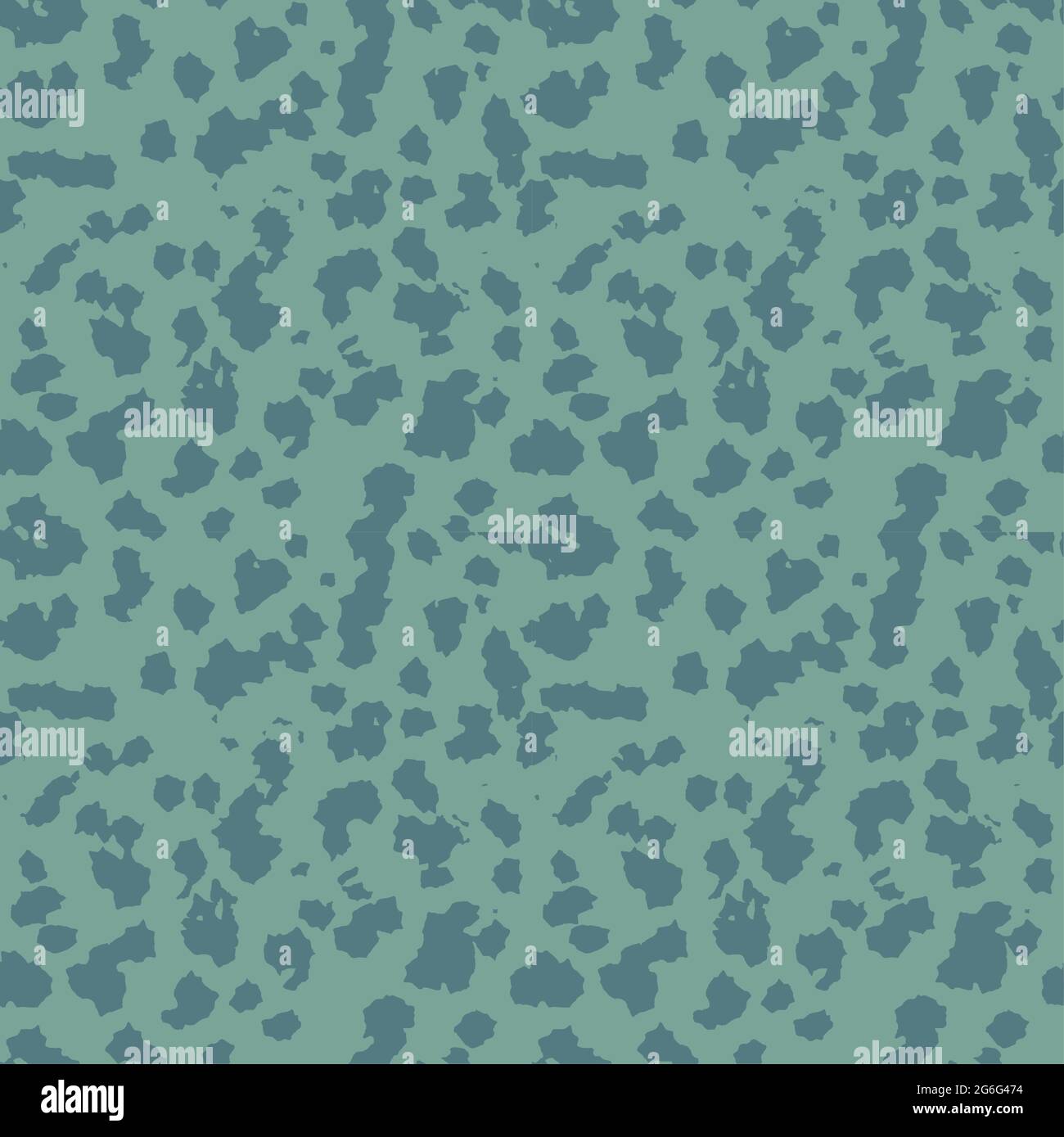 abstract teal blue blot spots seamless pattern. vector illustration for ...