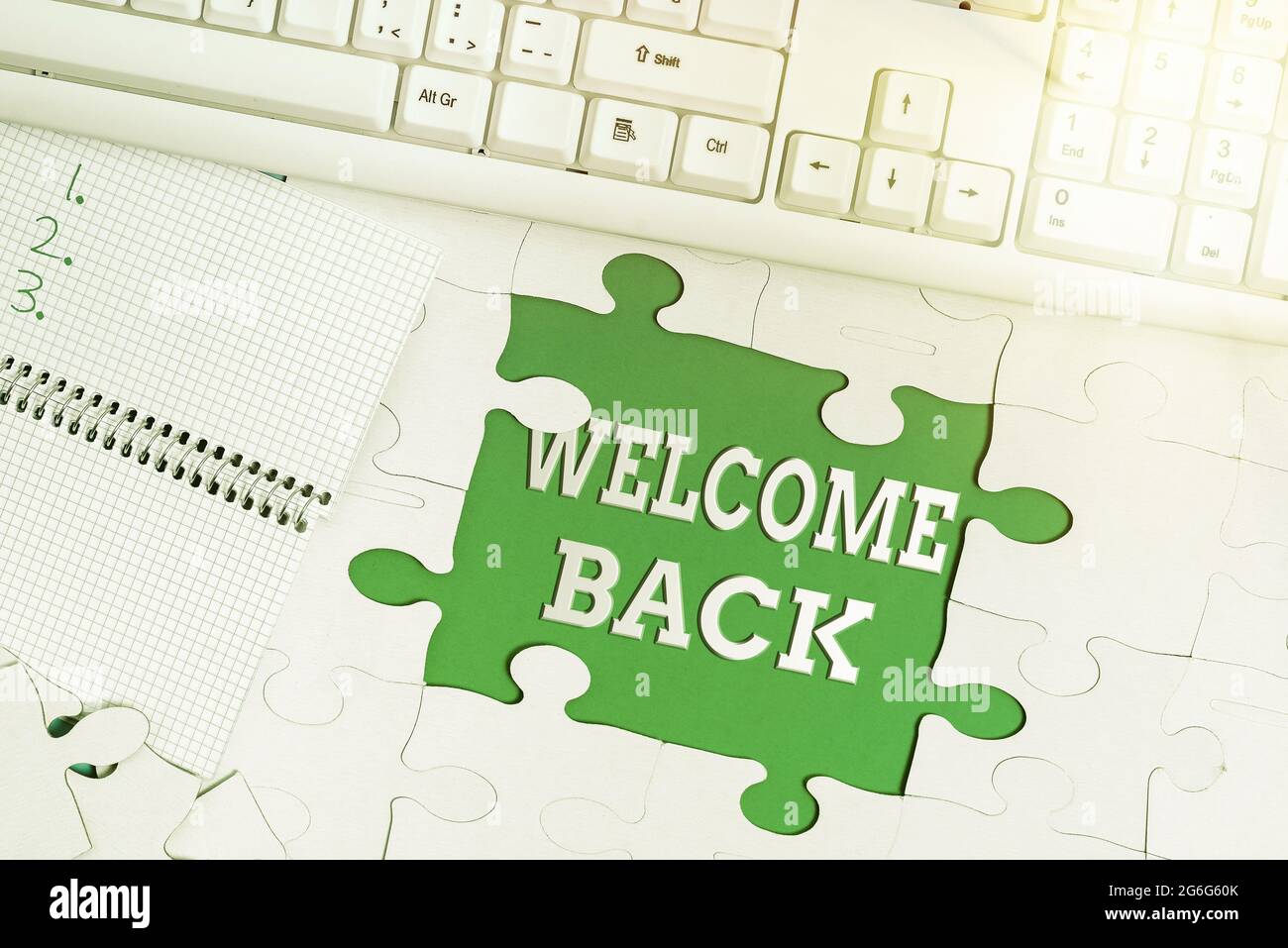 Handwriting text Welcome Back. Internet Concept Warm Greetings Arrived ...